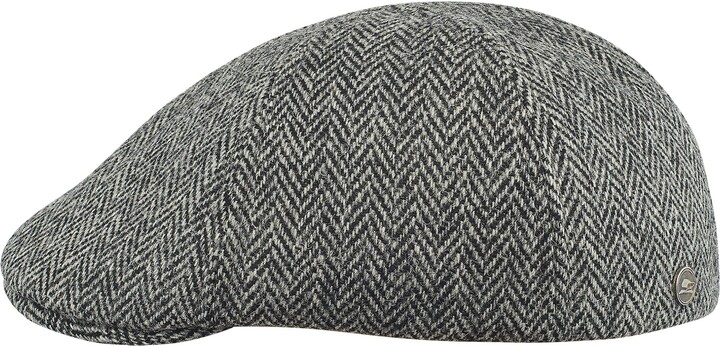 Sterkowski Rusty Cap | Harris Tweed Flat Cap for Men and Women | Derby ...