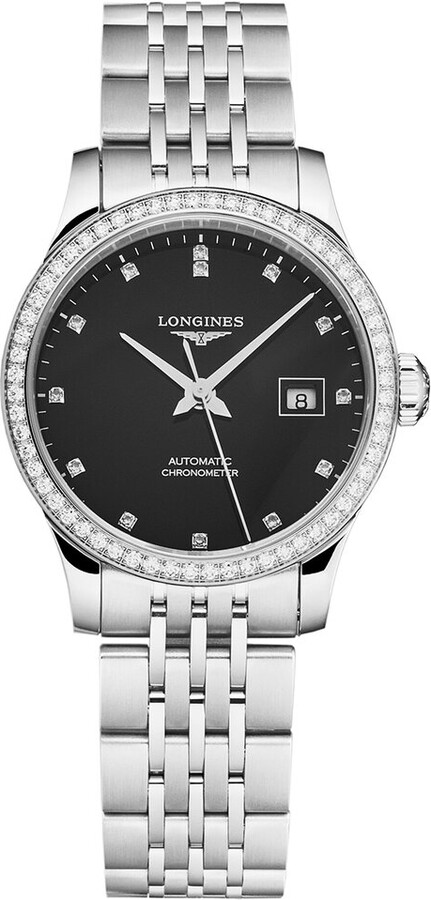 Longines Women's Record Diamond Watch, Circa 2020S - ShopStyle