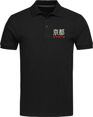 Lauthings Kyoto in Japanese Kanji City Japan Polo Shirts - ShopStyle