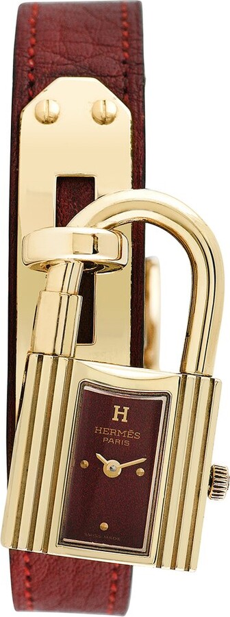 Hermes Women's Kelly Lock Watch, Circa 2000S (Authentic Pre-Owned ...