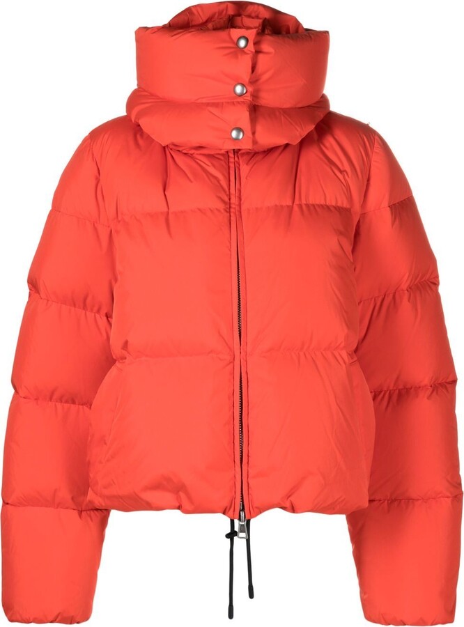 Max Mara Short Puffer Jacket - ShopStyle