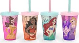 Zak Designs Disney Princess 16.5oz 4pk Plastic Color Change Tumblers ...