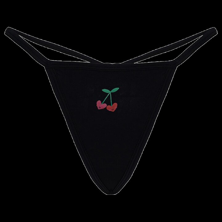 Cheeky Cherry Ultra Smooth String leakproof Thong Liner - ShopStyle