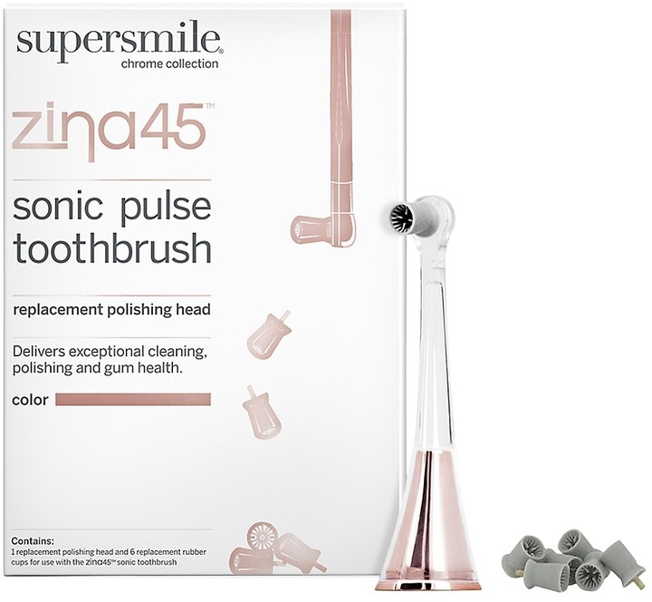 Supersmile Zina45 Sonic Pulse Toothbrush Replacement Polishing Head ...