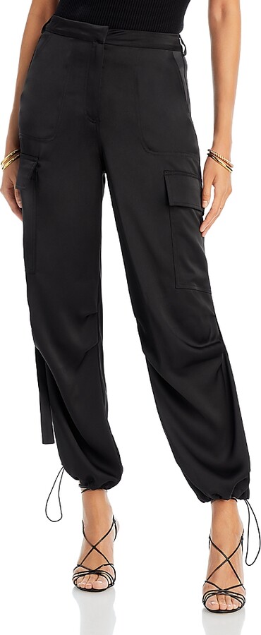 Aqua Drawstring Hem Cargo Pants - Exclusive - ShopStyle