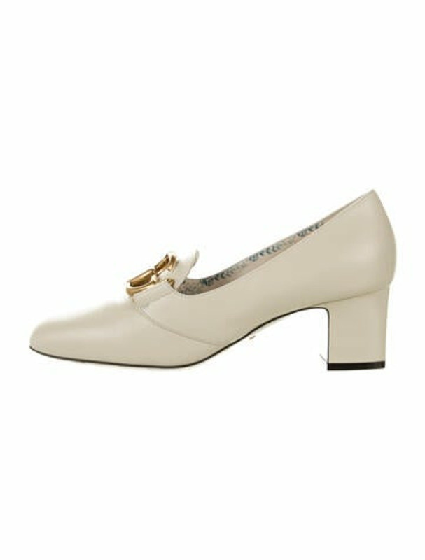 Gucci Victoire Double G Logo Pumps - ShopStyle