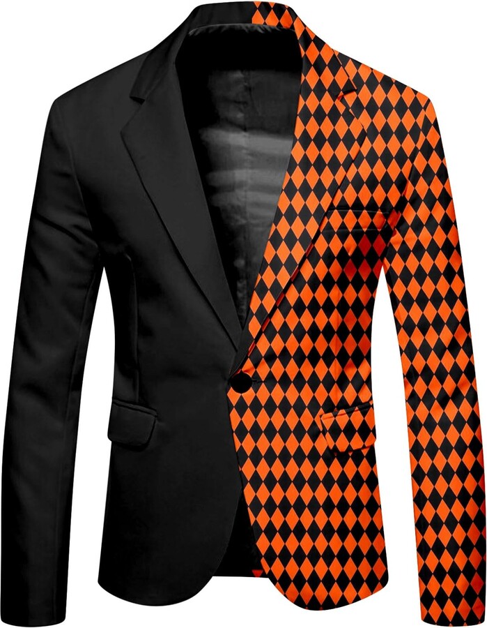 SKTIISN men's suit jackets men's casual fashion suit sequin male stage ...