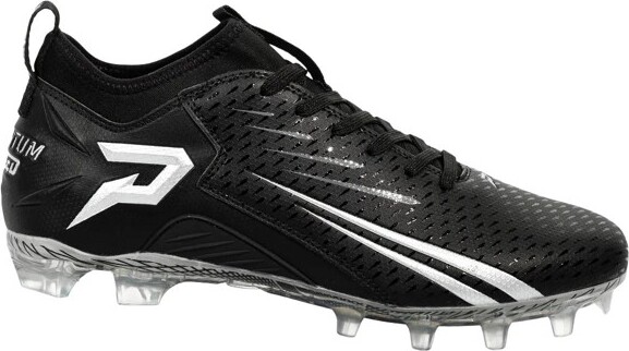 Phenom Elite Quantum Speed: Football Cleats - Black - Team Colors,Black ...