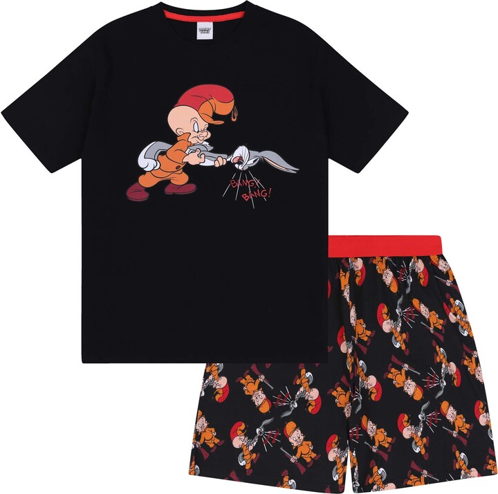 fan originals Looney Tunes Elmer Fudd Mens Pyjamas Small - ShopStyle
