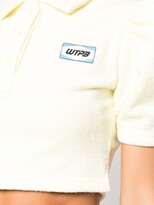 pushBUTTON Puff Sleeve Cropped Polo Top - ShopStyle