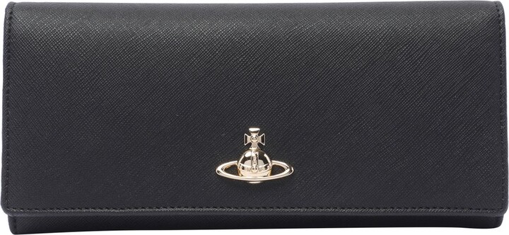 Vivienne Westwood Orb Plaque Long Wallet - ShopStyle