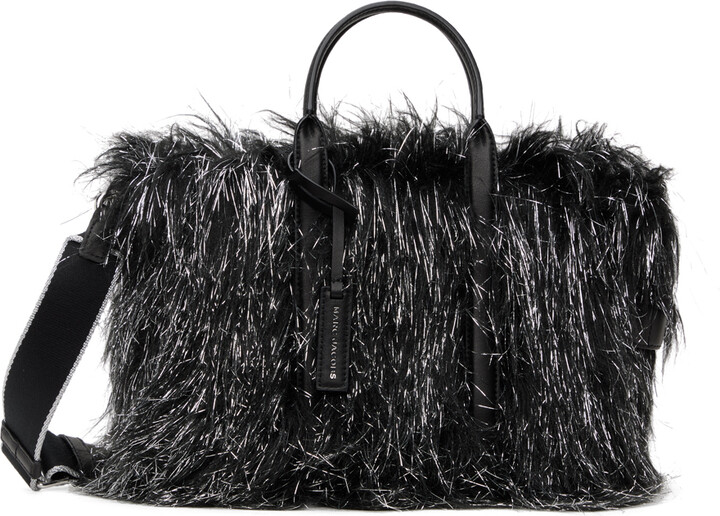 Marc Jacobs Black & Silver 'The Creature' Mini Tote - ShopStyle