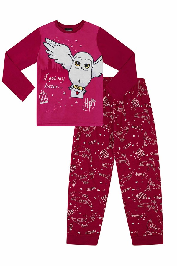 The Pyjama Factory Girls Harry Potter Pyjamas Hedwig I Got My Letter ...