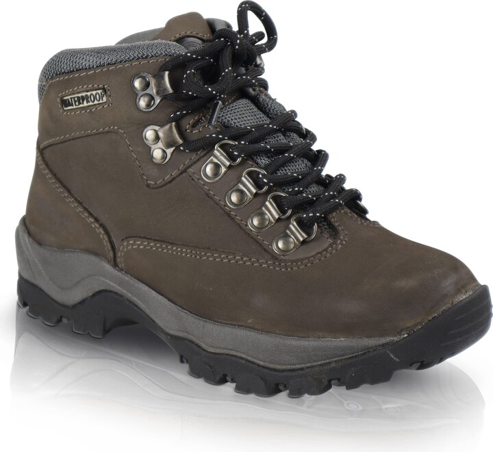 Northwest Territory Inuvik Men's Hiking/Walking Leather Waterproof High ...