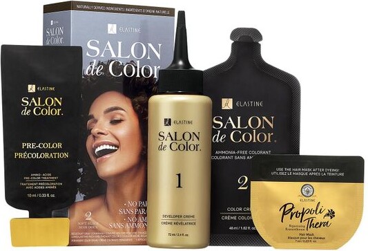 Elastine Salon De Color Permanent Hair Color Kit - ShopStyle Makeup
