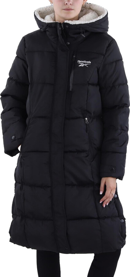 Reebok Womens Insulated Faux Fur Lined Puffer Jacket - ShopStyle