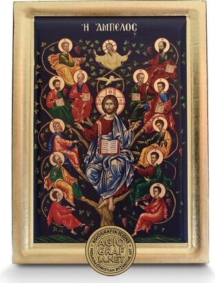 Etsy Jesus Christ Tree Of Life | The Vine - Handmade Recessed Panel ...