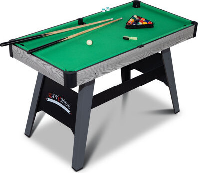 Portable Pool Table RayChee, 48" Billiard Table with 2 Cue Sticks ...