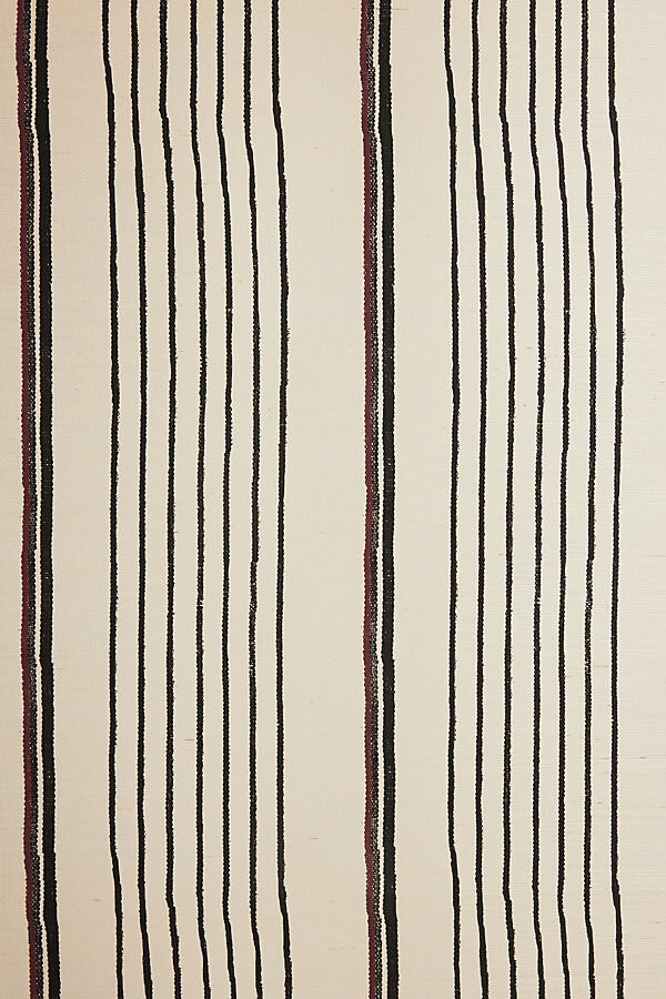 Nathan Turner Stripe Grasscloth Wallpaper - ShopStyle Decor