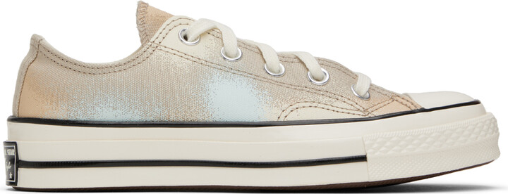 Converse Beige Chuck 70 Sneakers - ShopStyle