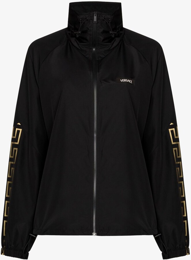 Versace Greca Border Zip-Up Track Jacket - ShopStyle