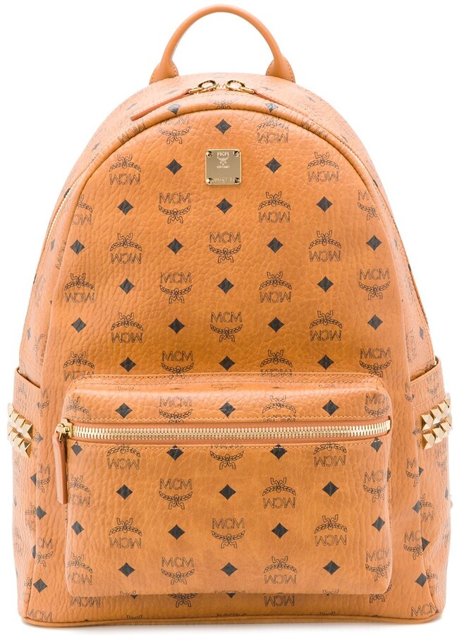 MCM large Stark stud-embellished backpack - ShopStyle