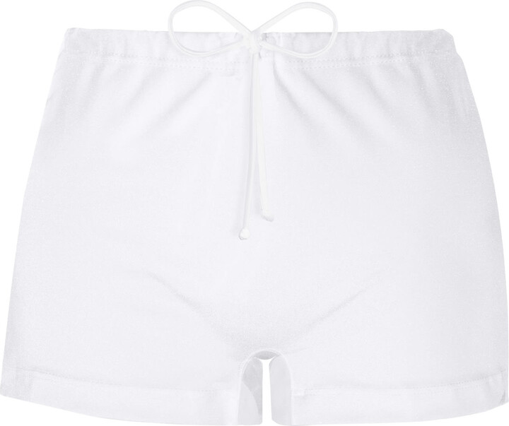 Daughters of the Sun Swim White Fiji Micro Shorts - ShopStyle