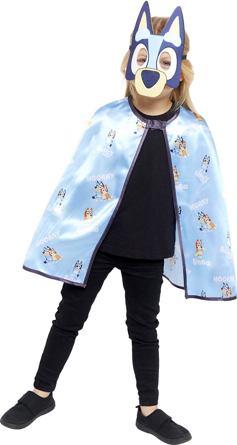 Blue Bluey Cape & Mask One Size - ShopStyle Children's Dolls
