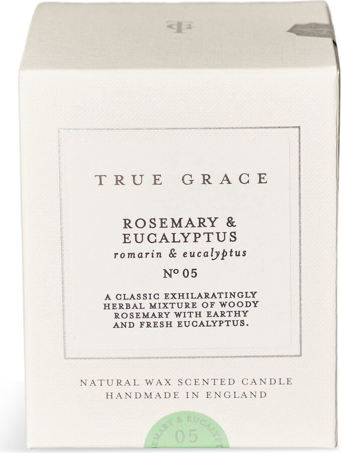 True Grace Rosemary & Eucalyptus Candle 190g - ShopStyle