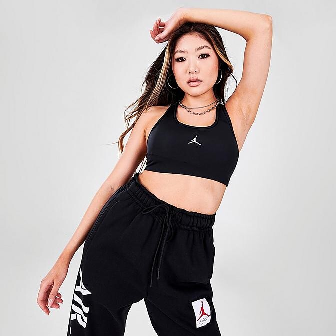 Jordan Women's Jordan Jumpman 1-Piece Padded Medium-Support Sports Bra ...