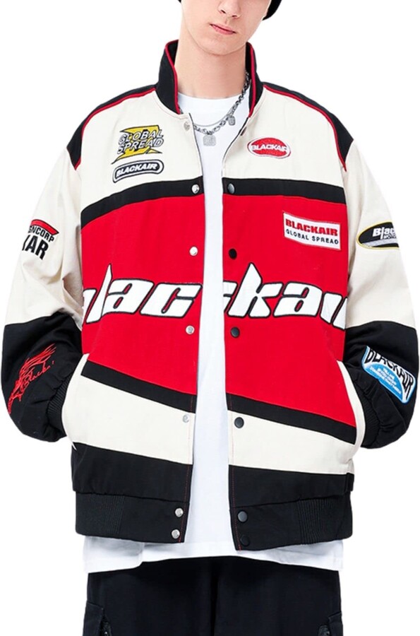 Aelfric Eden Varsity Jacket Men Blackair Motorcycle Jacket Women Bomber ...