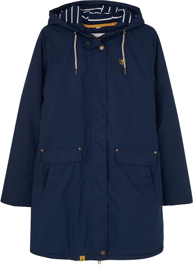 Lighthouse Womens Long Iona Warm Waterproof Raincoat - Ladies Padded ...