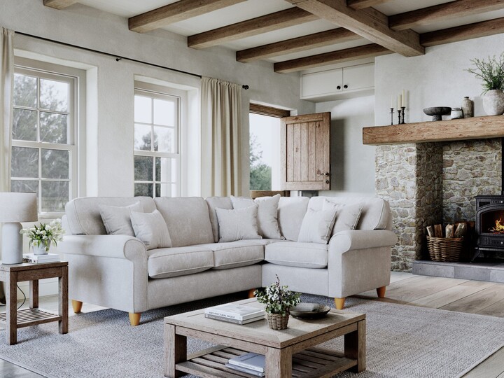 The Great Sofa Company Flora 2 Corner 1 Sofa Glory Pearl - ShopStyle ...