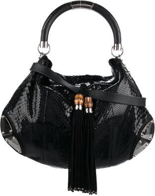 Gucci Python Indy Hobo - ShopStyle