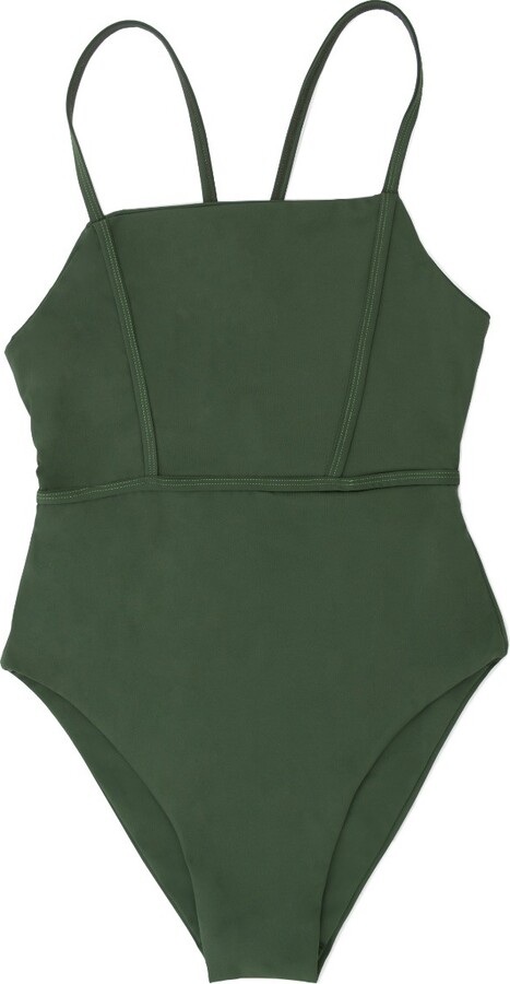 1 People - Byron Bay One-Piece Swimsuit In Seaweed Green - ShopStyle