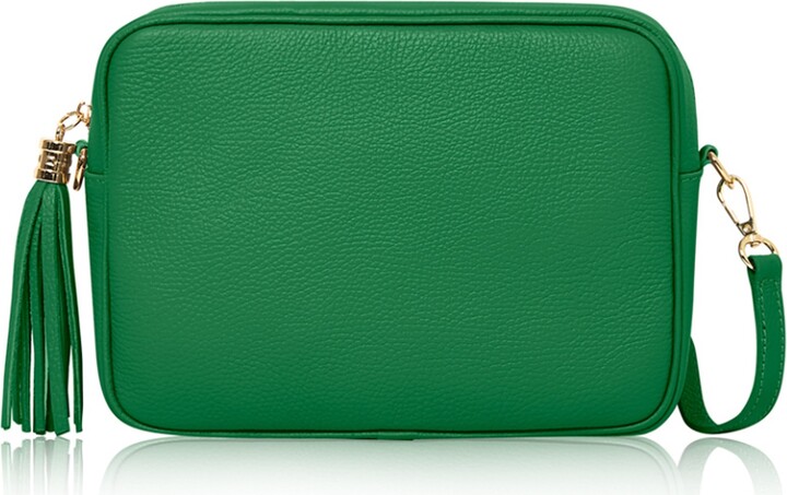 Betsy & Floss - Modena Large Crossbody Tassel Bag in Green - ShopStyle