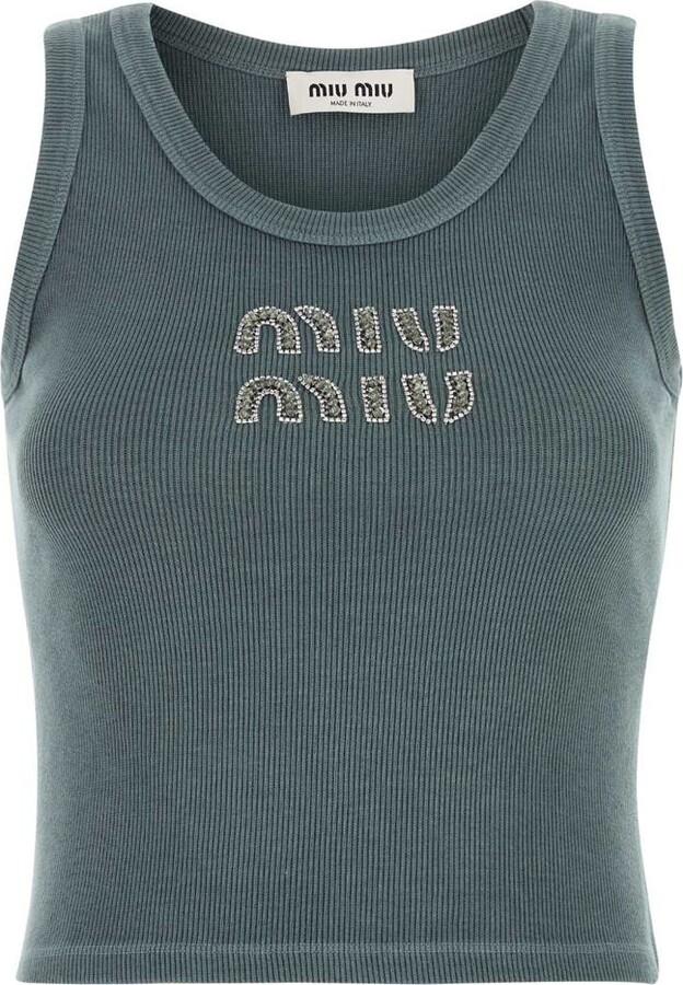 Miu Miu T-Shirt - ShopStyle Tops