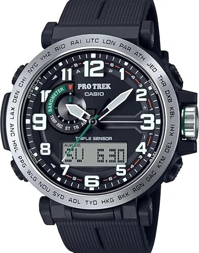 Casio Pro Trek Tough Solar Environmentally Friendly Bio-Based Resin ...