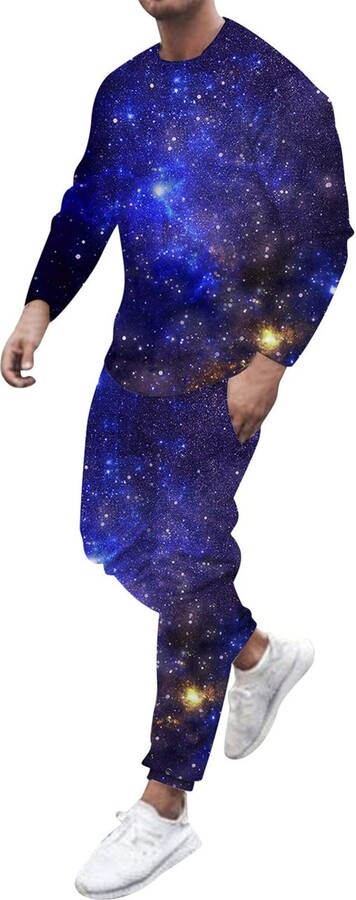 TDEOK Men's 2-Piece Suit Printed Party Delicious Sets Crash Test Dummy ...