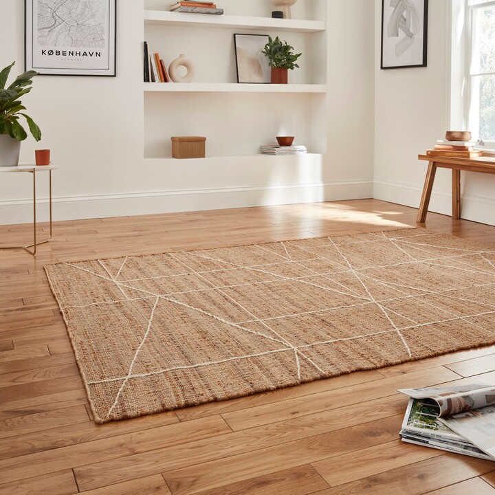 Dunelm Bazaar Jute Rug Bazaar Jute 24875 Natural - ShopStyle