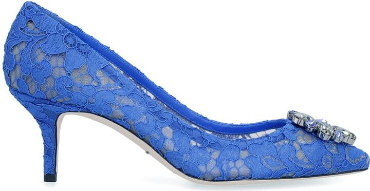 Dolce & Gabbana Bellucci Lace Pump - ShopStyle