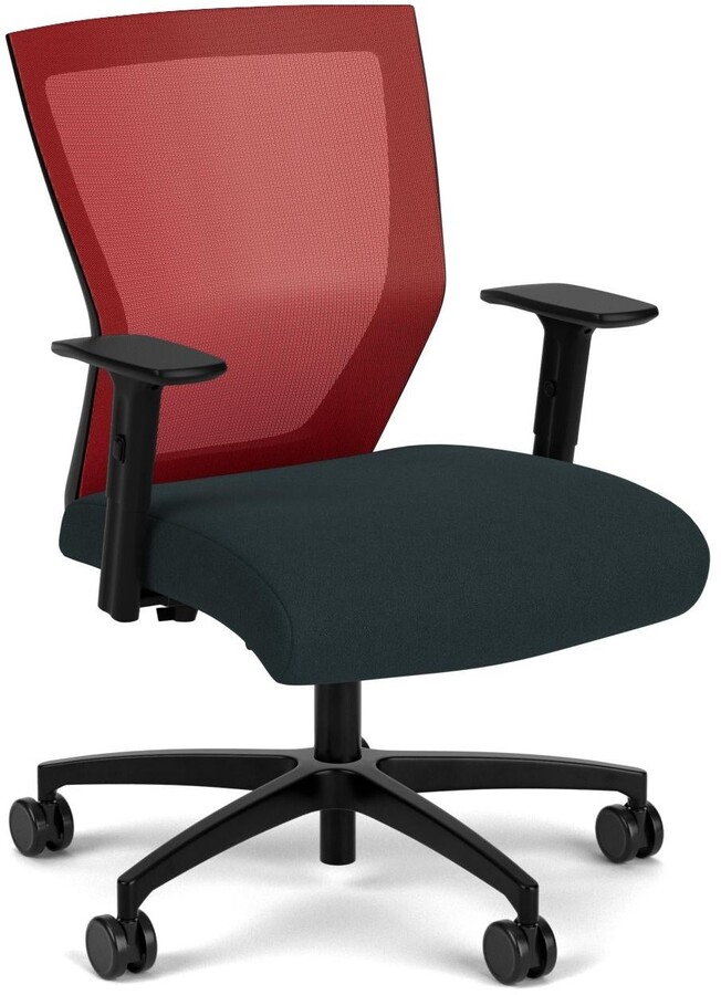 Via Seating Run II, Ergonomic Mesh Chair, Synchro Tilt, Adjustable Arm ...