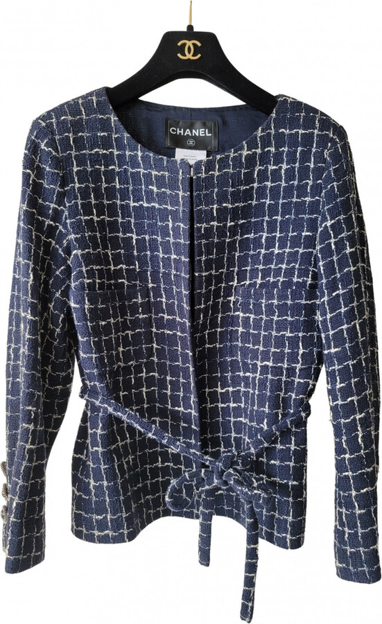 Chanel La Petite Veste Noire tweed jacket - ShopStyle Vests