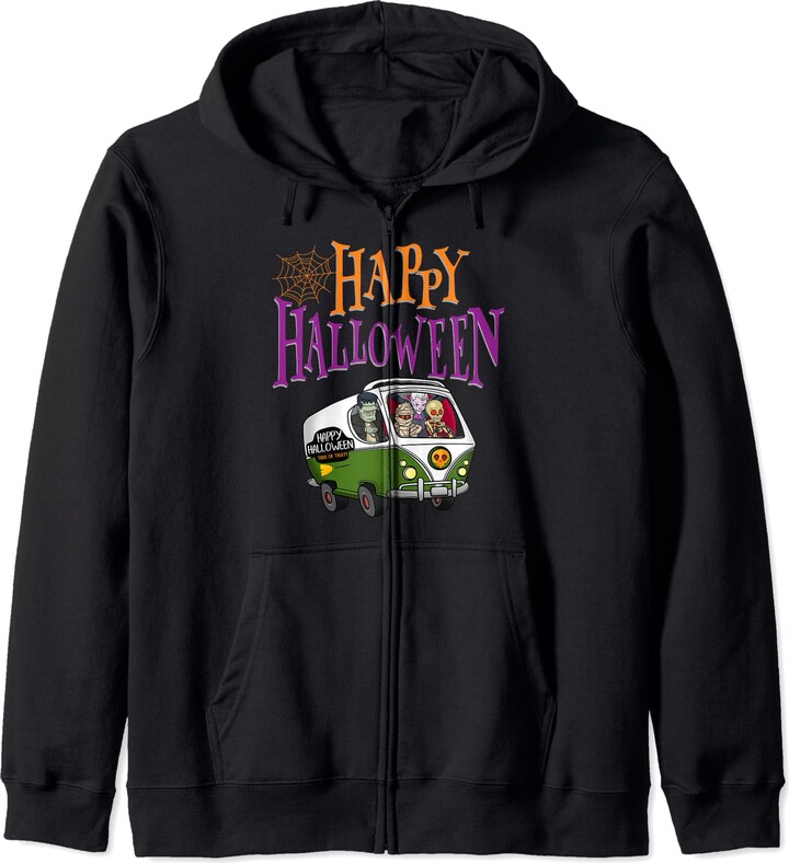 Grim Reaper Mummy Witch Devil Funny Scary Ghost Frankenstein Dracula ...