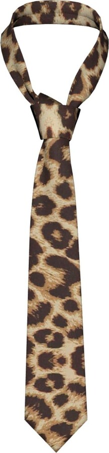 MAZBIT Leopard Pattern Necktie For Men - ShopStyle Ties