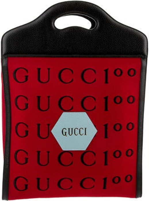 Gucci 100 Centennial Medium Shopping Tote - ShopStyle