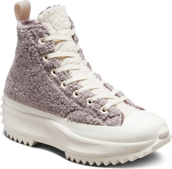 Converse Chuck Taylor® All Star® Faux Shearling Run Star Hike Platform ...