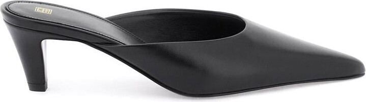Totême the leather mule - ShopStyle
