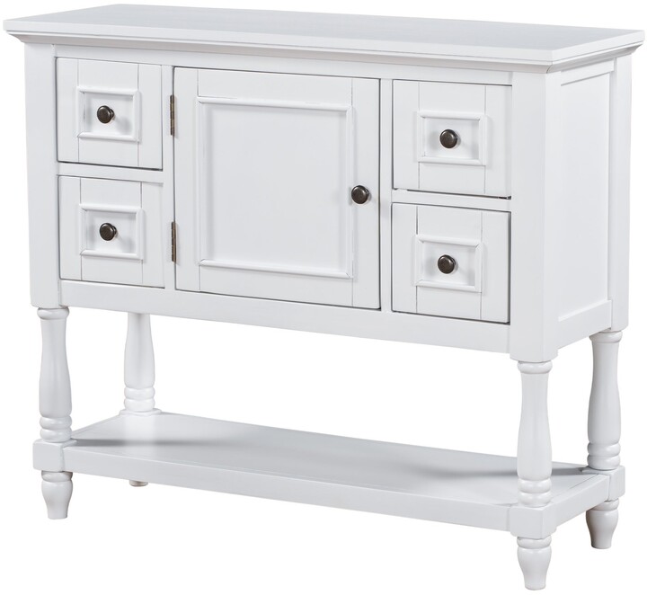 TONWIN Buffet Storage Cabinet Display Hutch Console Table W/ Storage ...