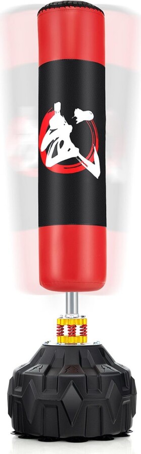 Vebreda 70 Inch Freestanding Punching Bag with Fillable Base 12 Suction ...